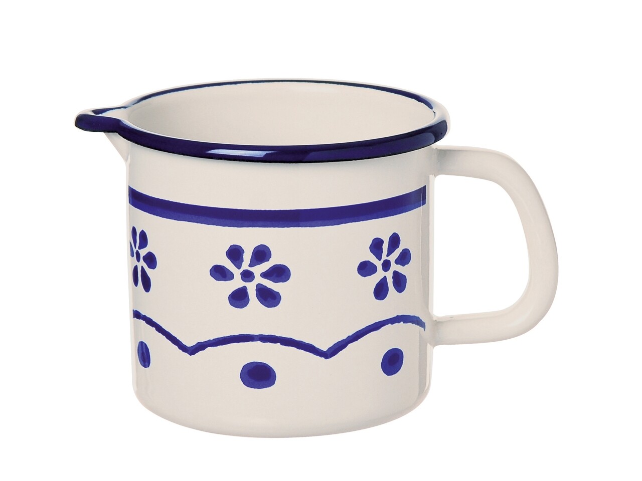 Cana metalica cu email, Old Cottage, Excelsa, 600 ml, fier, pictat ...